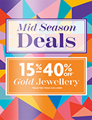 Mid Season Gold Sale - Goldmark Catalogue - Salefinder