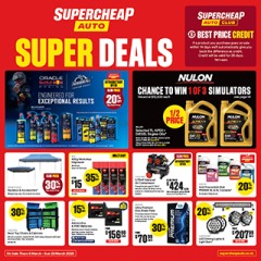 Supercheap Auto Eastgate store details & latest catalogue