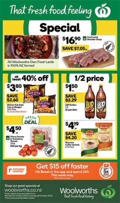 Woolworths NAPIER store details & latest catalogue