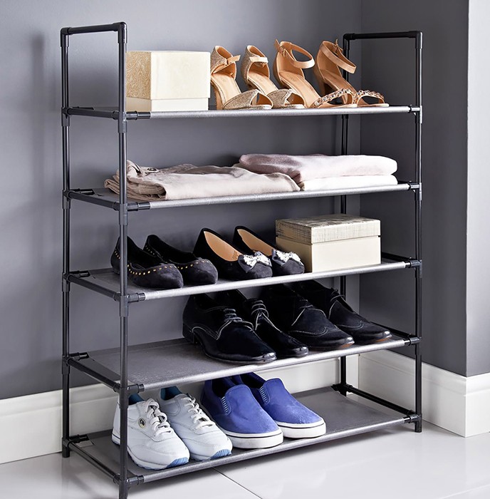 Spaceways 5 Tier Shoe Rack - Crackerjack Catalogue - Salefinder