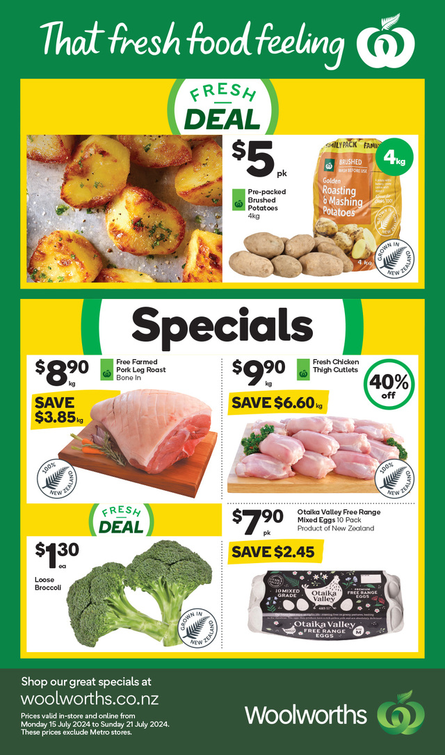 Woolworths NZ - Woolworths Weekly Mailer