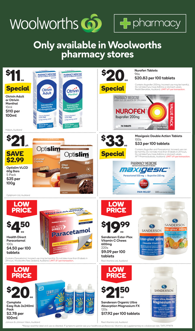 Woolworths NZ - Woolworths Weekly Mailer