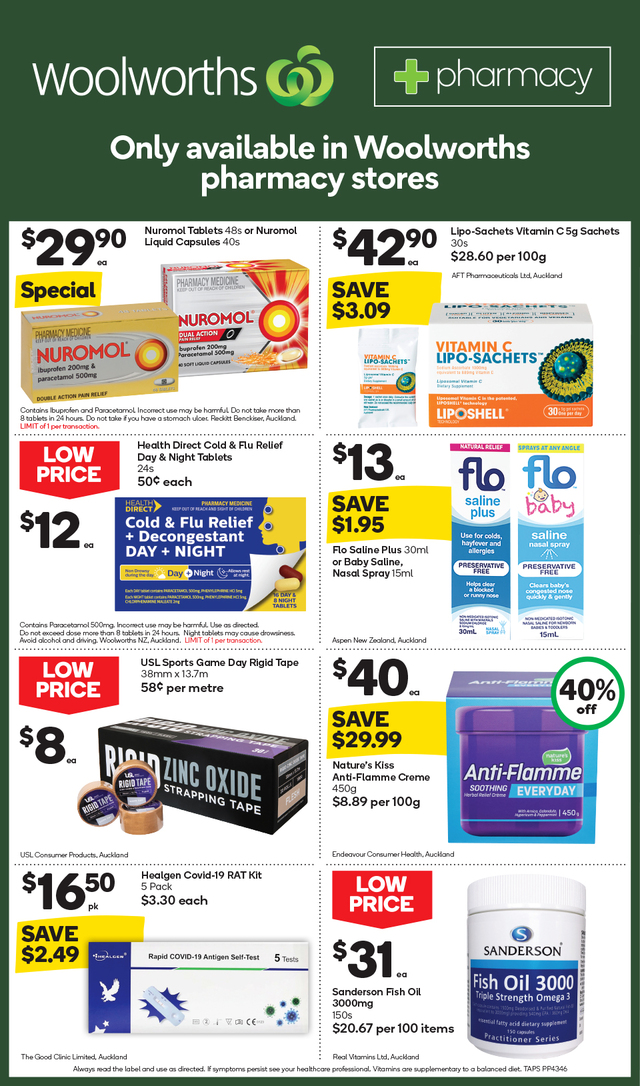 Woolworths NZ - Woolworths Weekly Mailer