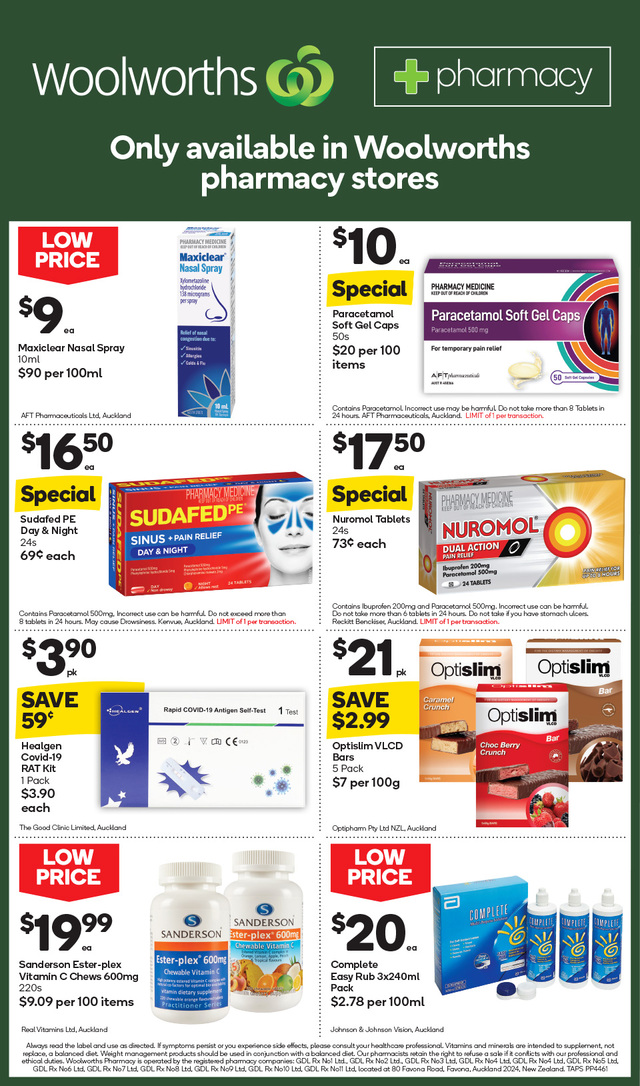 Woolworths NZ - Woolworths Weekly Mailer